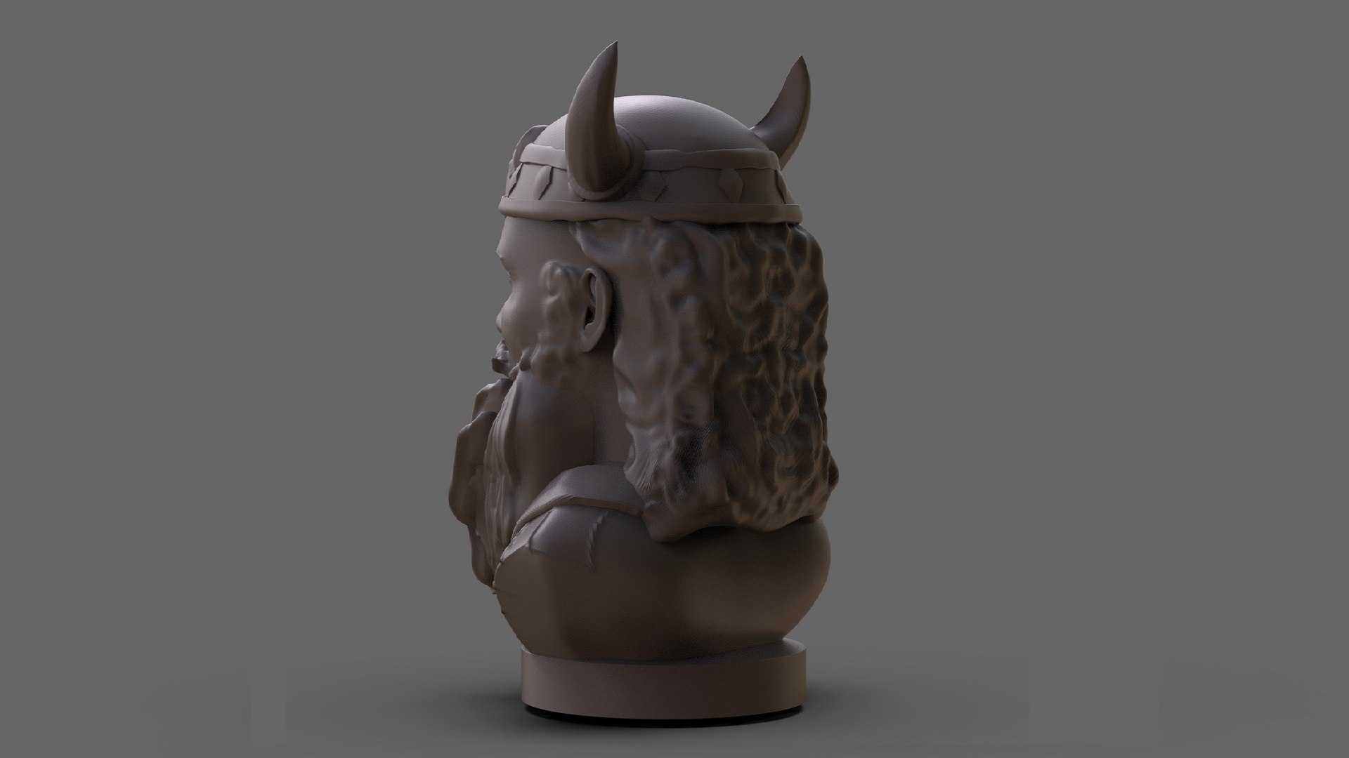 Viking Bust Model - TurboSquid 2130770