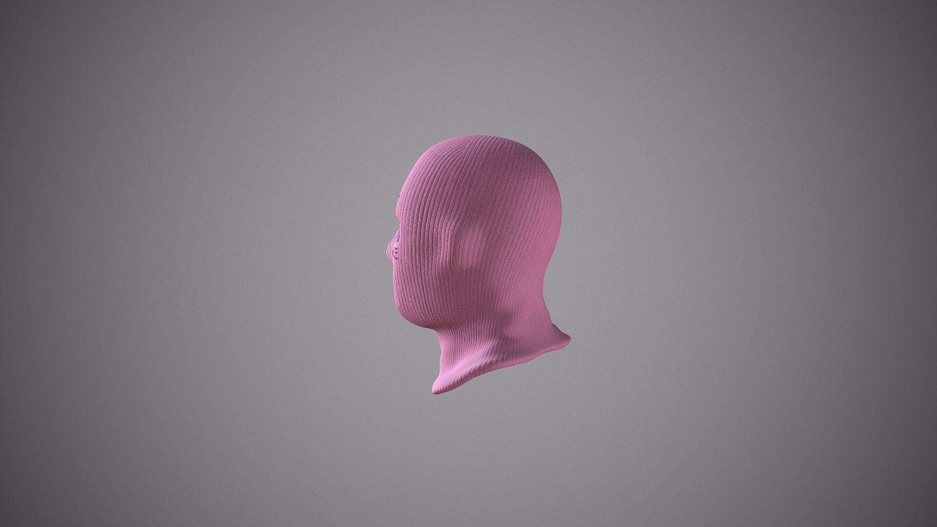 3D Ski Mask Pink - TurboSquid 2158339
