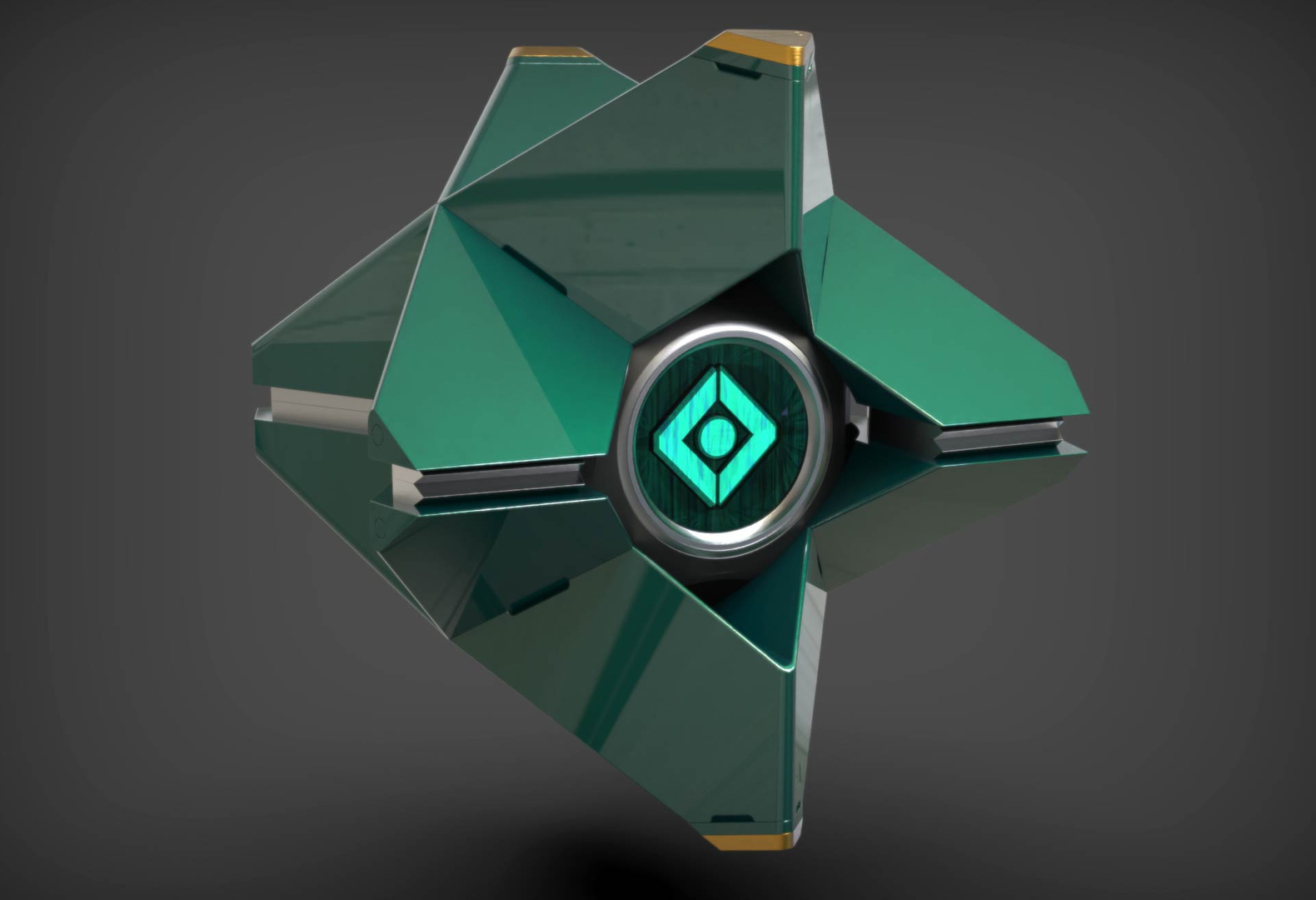 Destiny 2 Ghost Shell V2 3D Model - TurboSquid 2074851