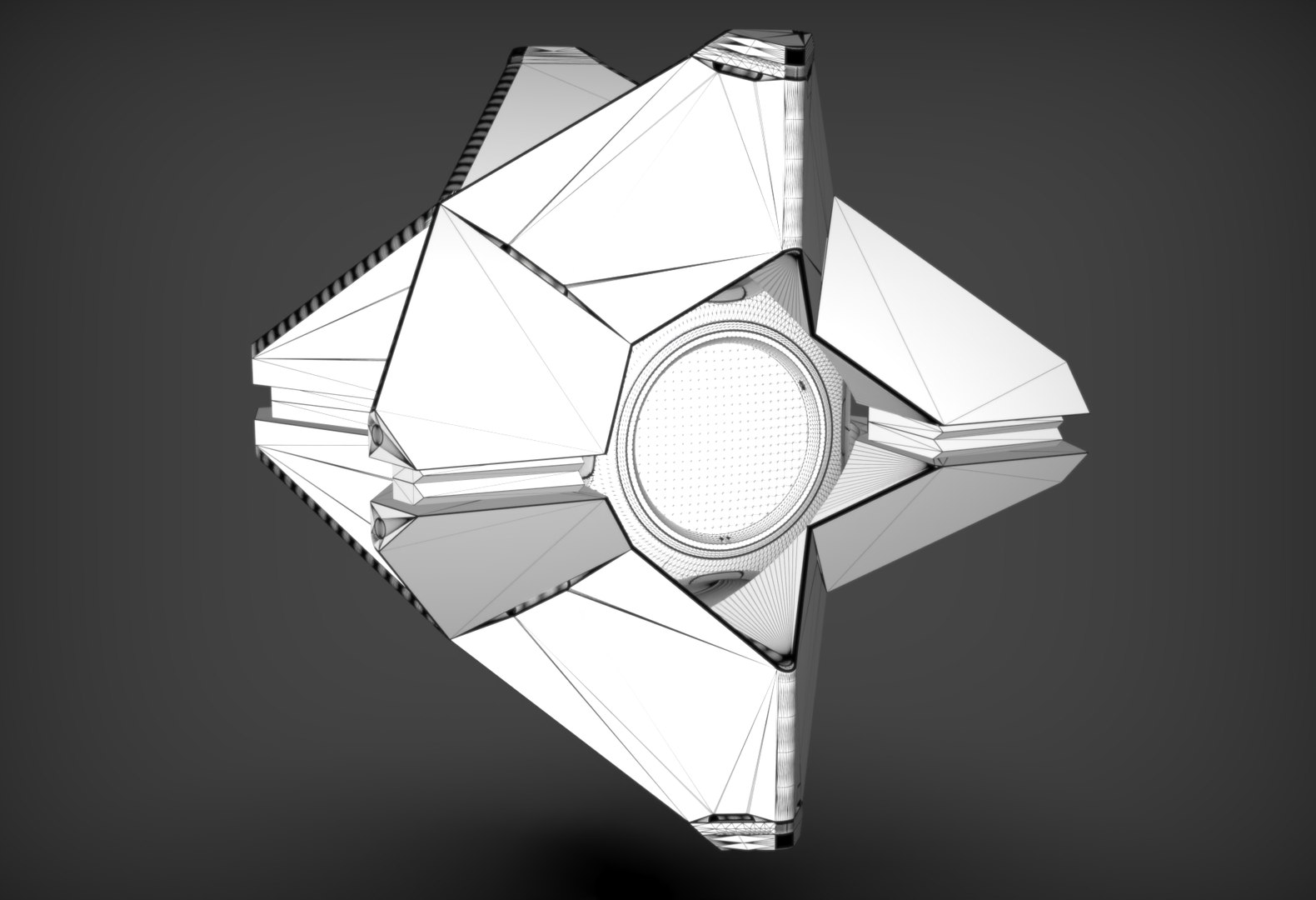 Destiny 2 Ghost Shell V2 3D Model - TurboSquid 2074851