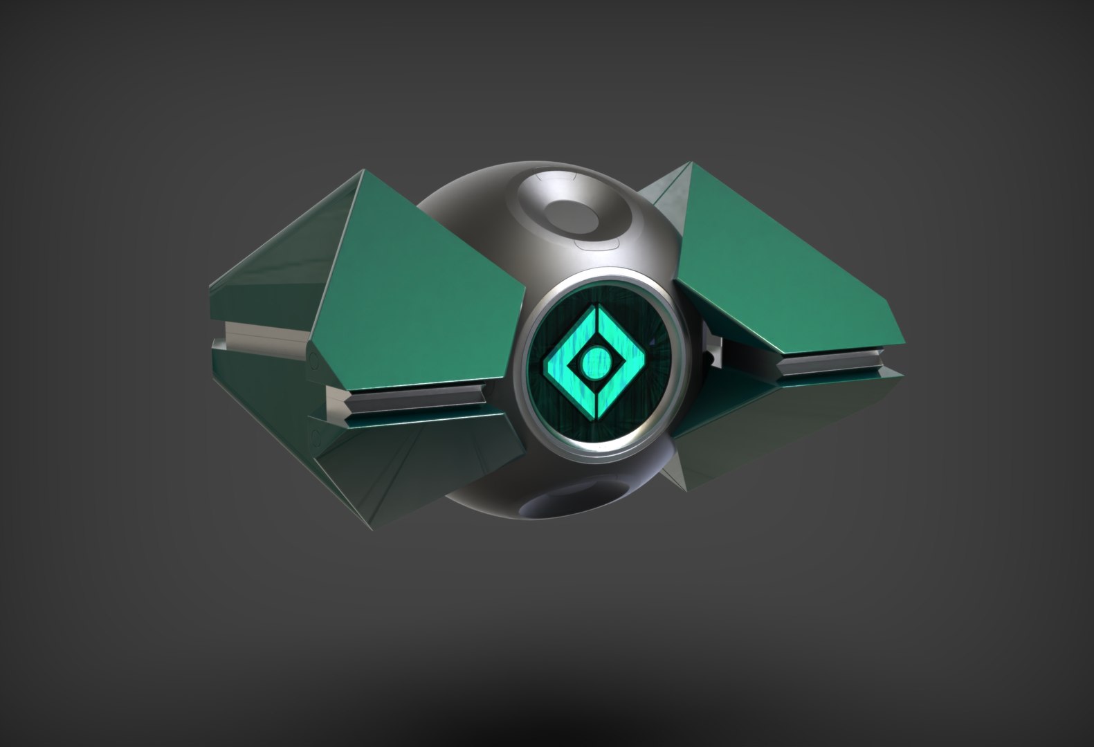 Destiny 2 Ghost Shell V2 3D Model - TurboSquid 2074851