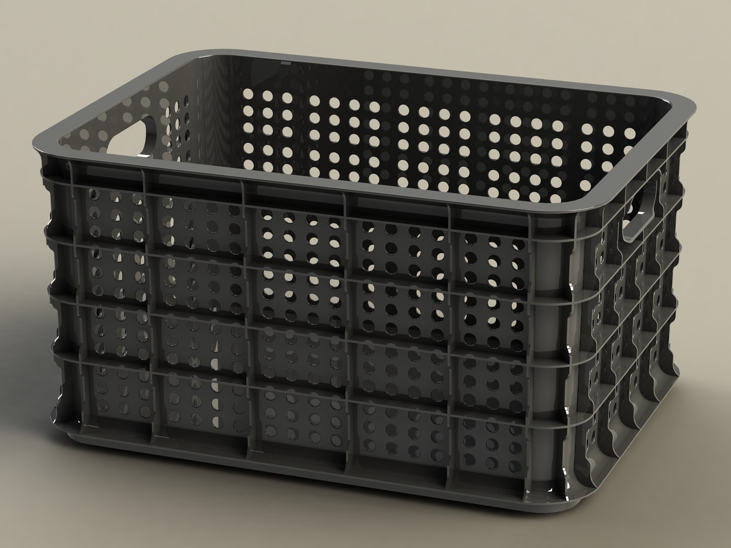 15 Litre Plastic Storage Box 3D model - TurboSquid 2162221