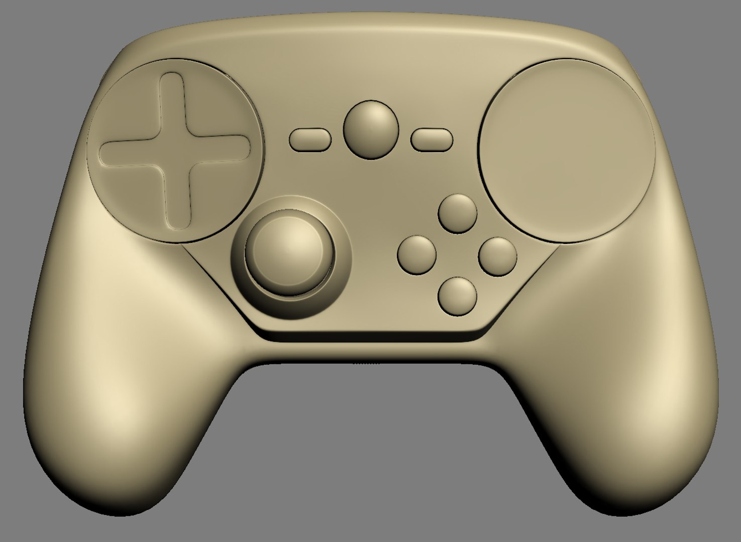 3d Steam Controller