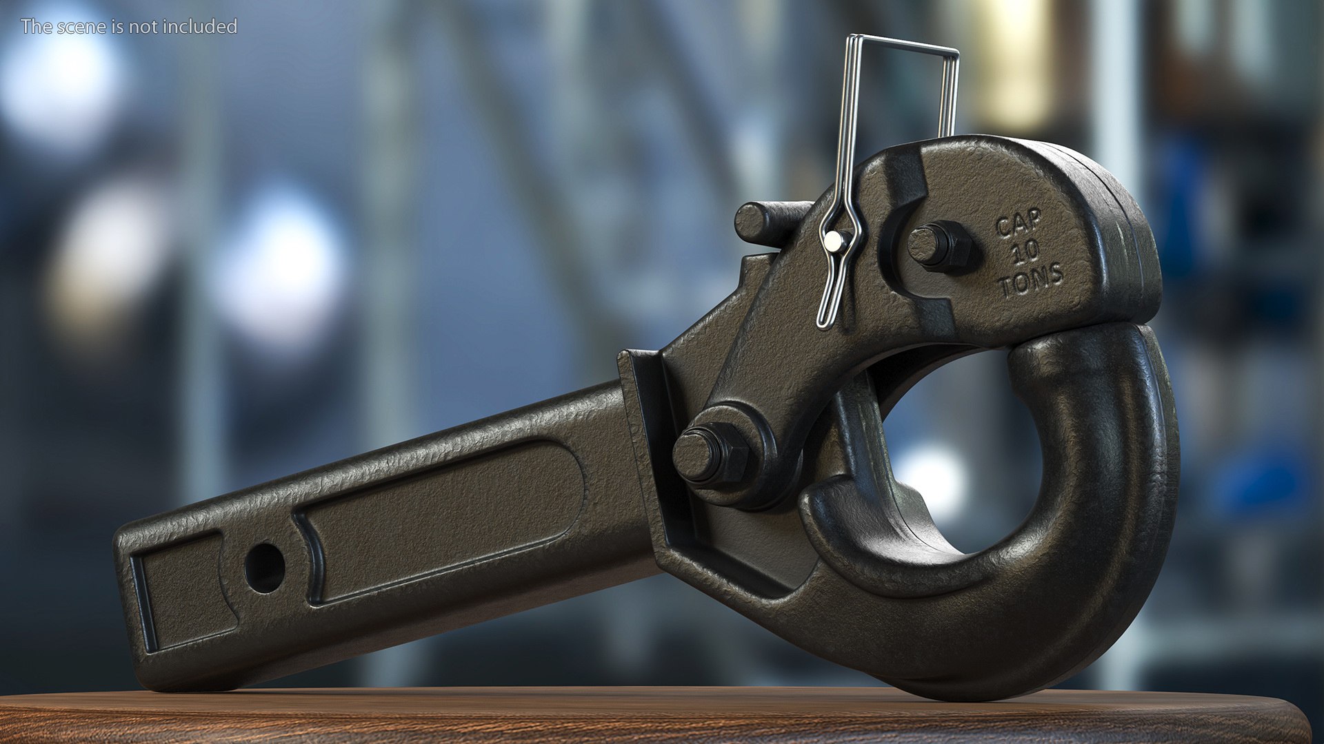 Truck Pintle Hook Hitch 3D Model - TurboSquid 2139359