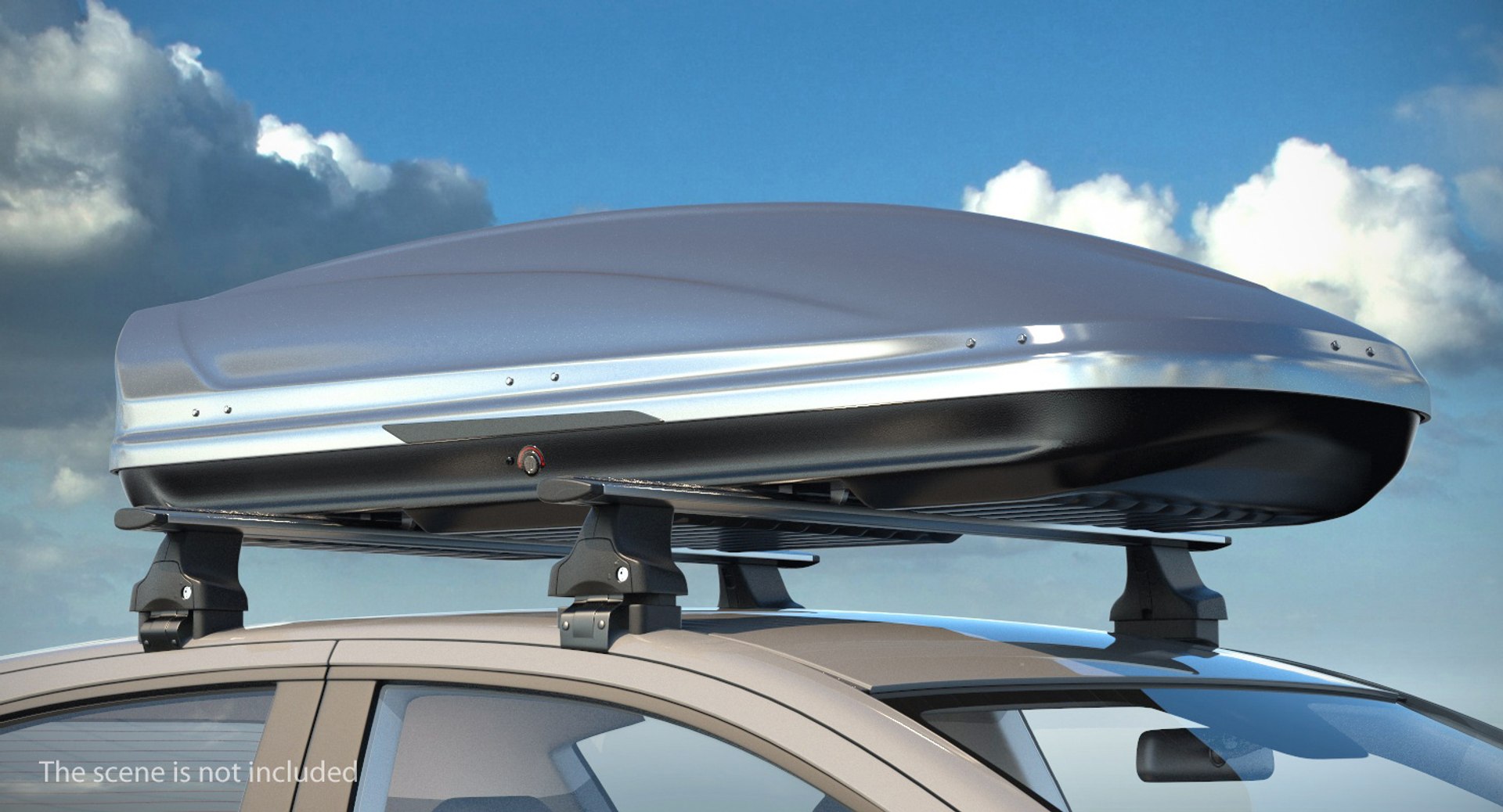 3D Car Roofbox Trunk Generic Model - TurboSquid 1318157