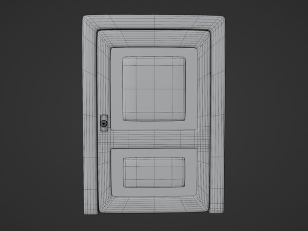 3D model Cartoon Doors Collection 1 - TurboSquid 1917825