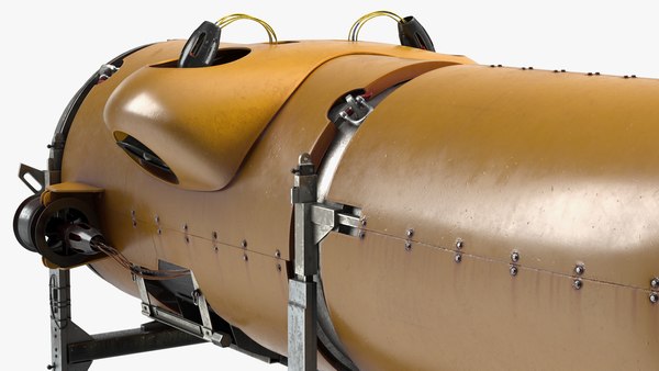 modelo 3d Turista Moderno Submarino Antiguo - TurboSquid 2158720