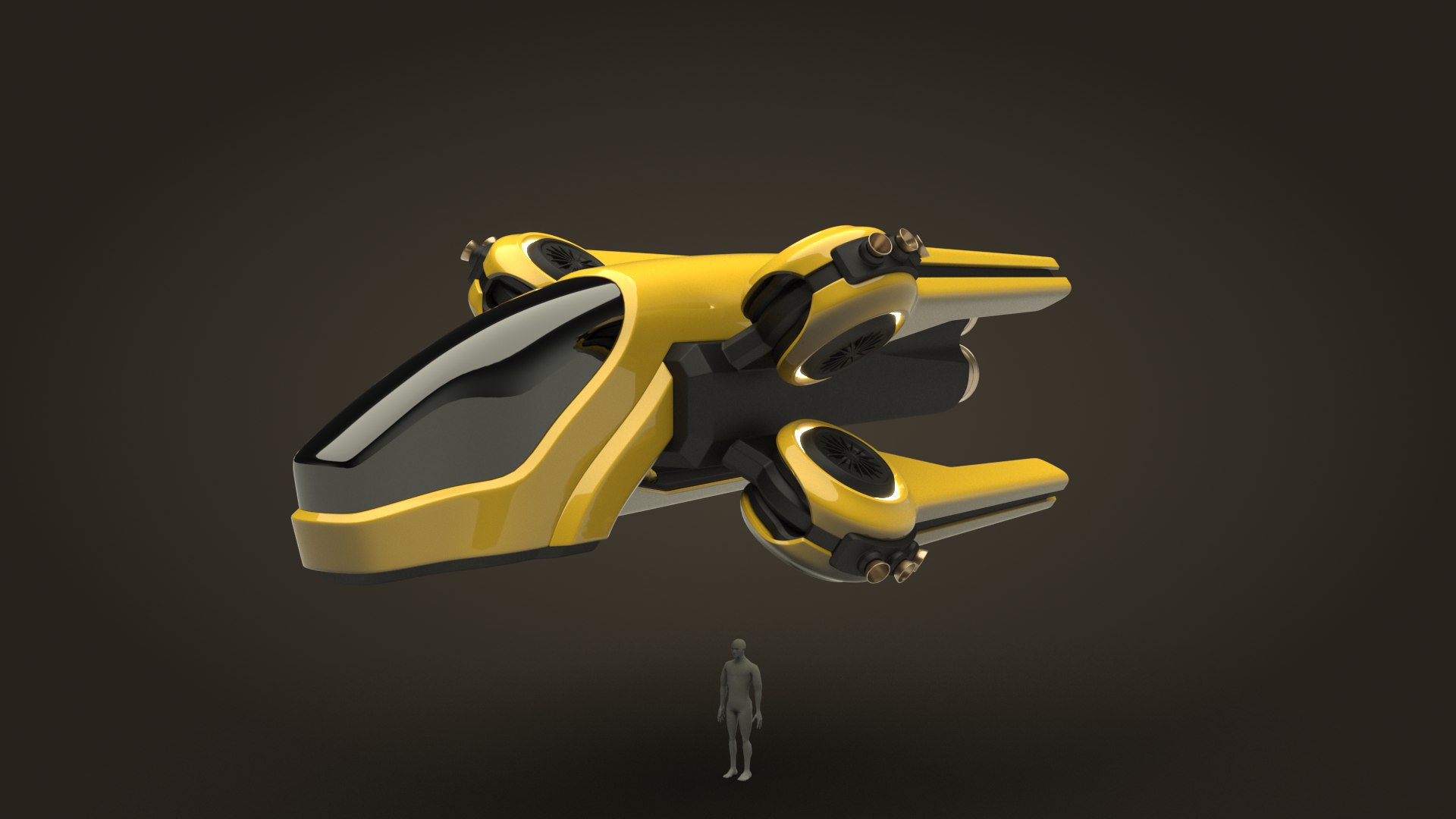 Spaceship Rigil Kentaurus 3D Model - TurboSquid 2290974