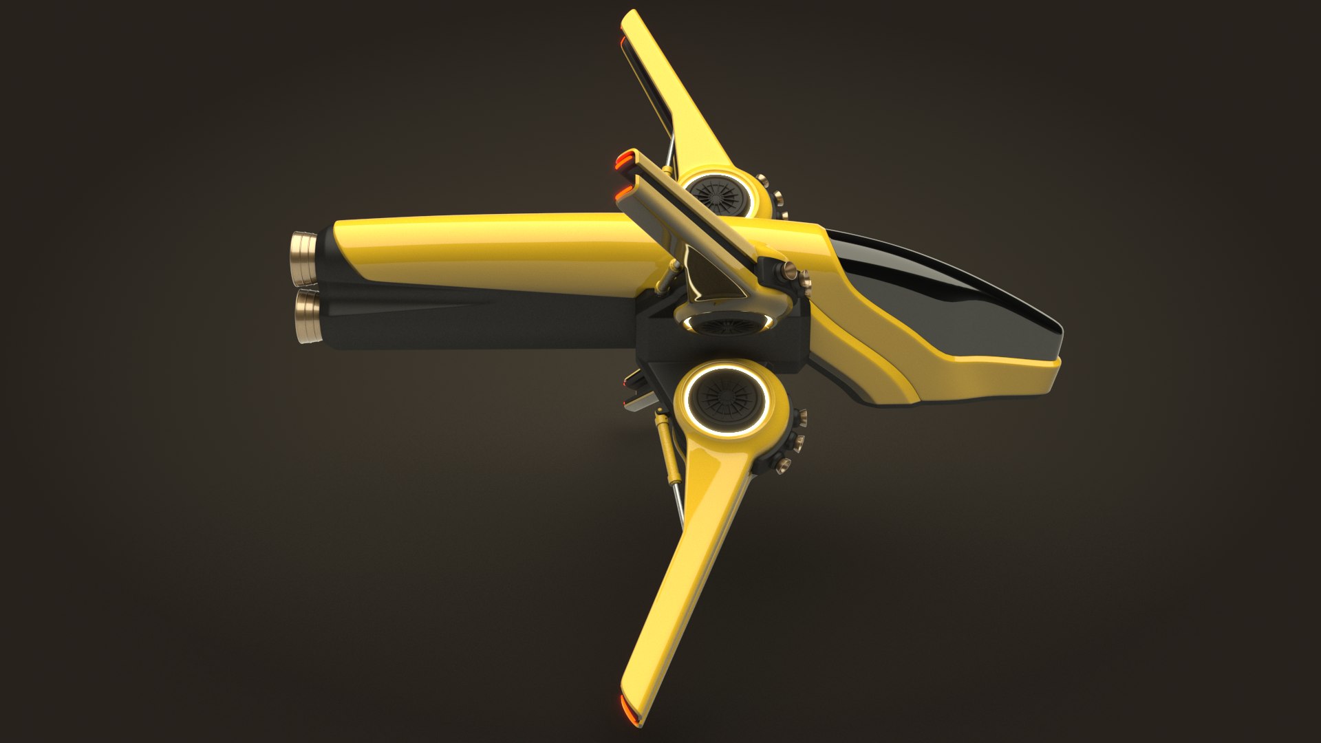 Spaceship Rigil Kentaurus 3D Model - TurboSquid 2290974