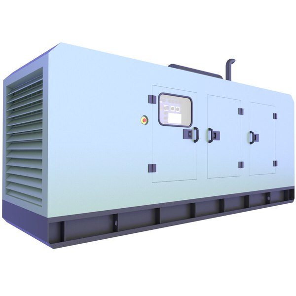 Diesel Generator Low Poly 17 3D 모델 - TurboSquid 2096790
