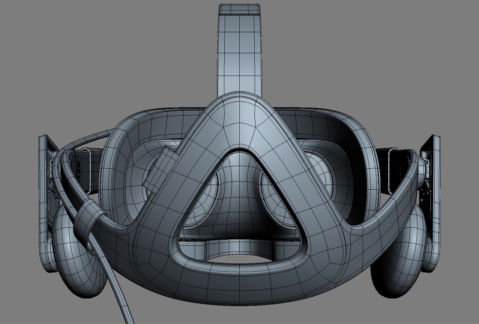 Oculus Rift Headset 3d Max