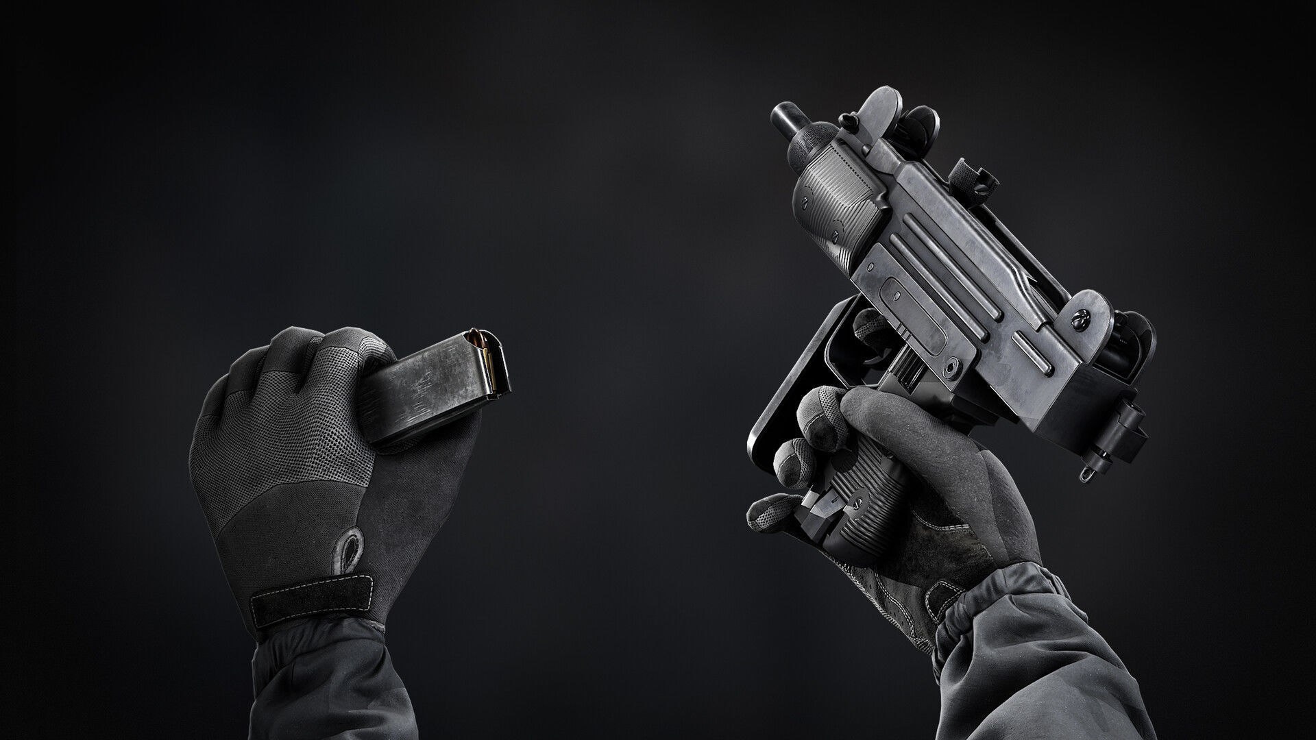 Micro UZI AAA Game Ready PBR Low-poly 3D Model Model - TurboSquid 2008300