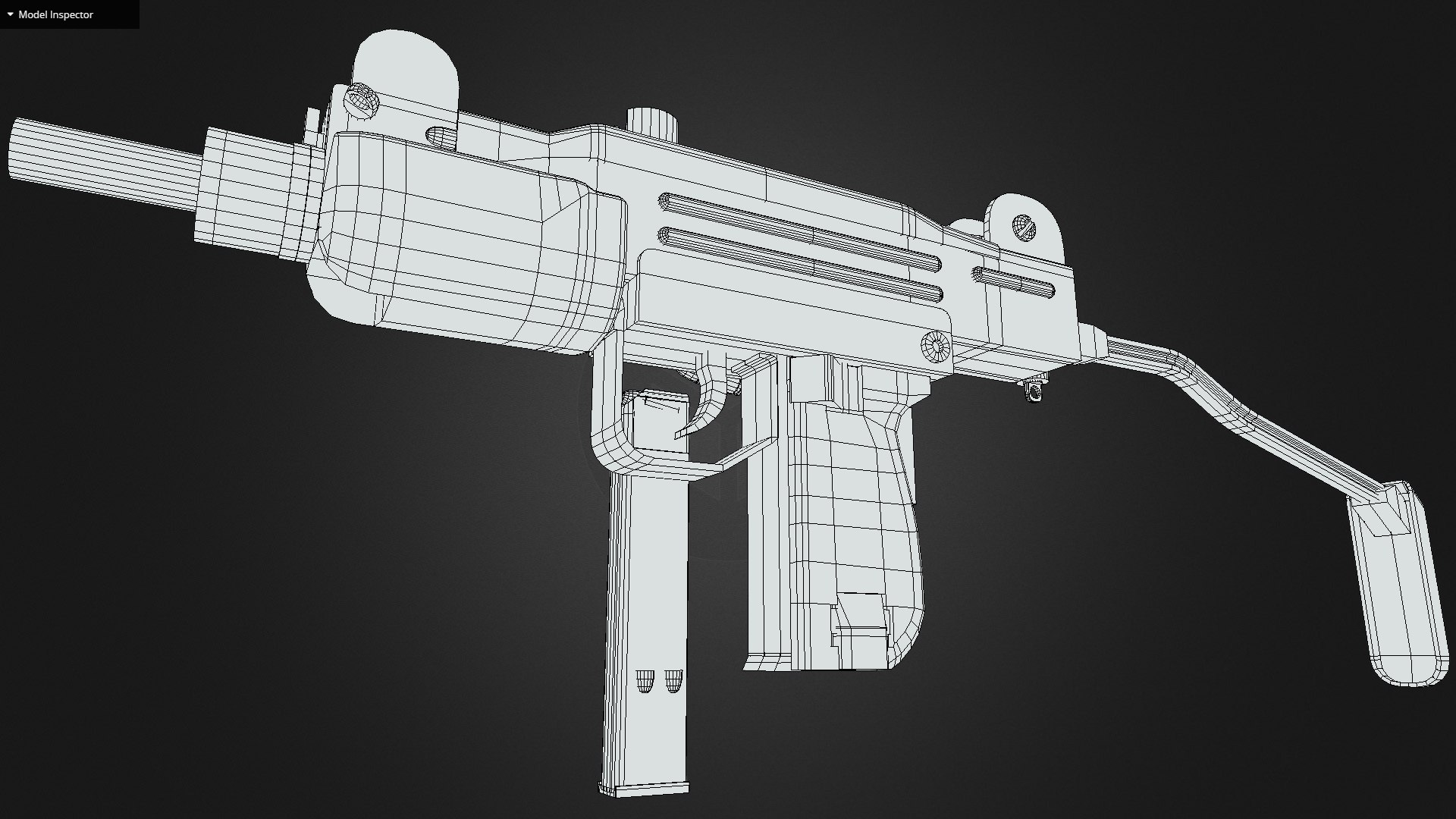 Micro UZI AAA Game Ready PBR Low-poly 3D Model Model - TurboSquid 2008300