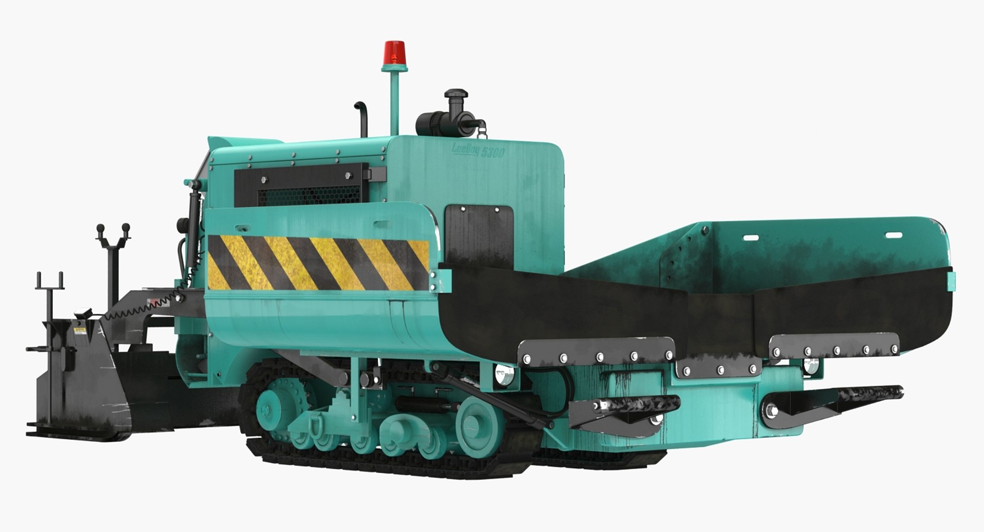 3D asphalt paving machine - TurboSquid 1276054