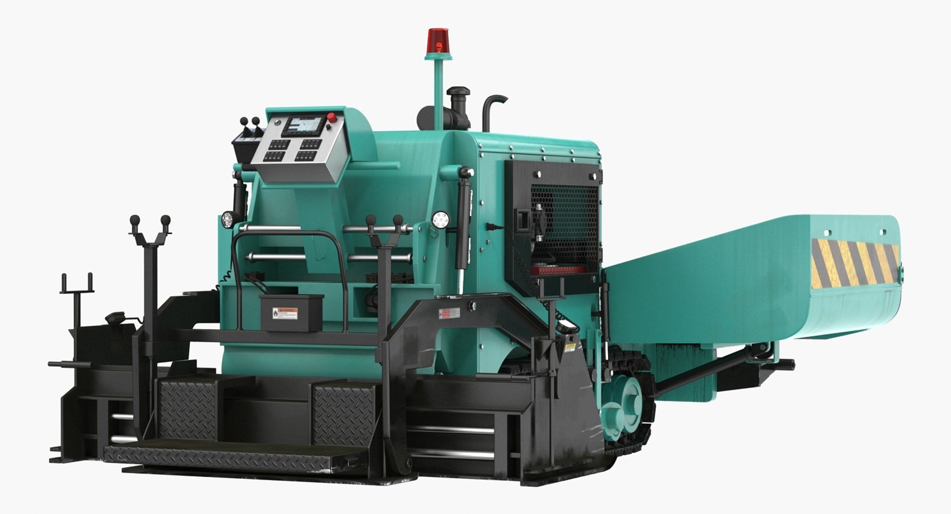 3D Asphalt Paving Machine - TurboSquid 1276054