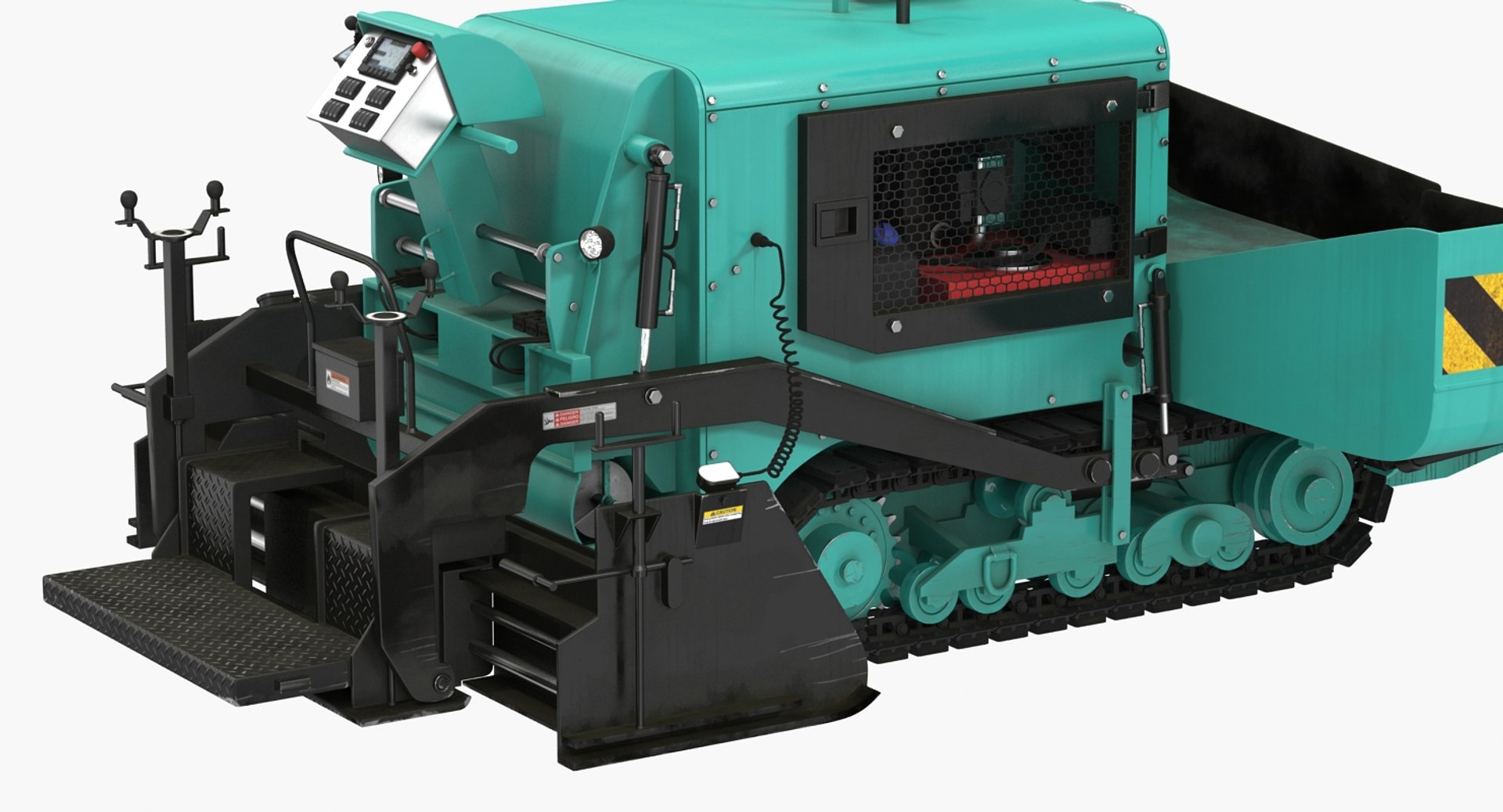 3D Asphalt Paving Machine - TurboSquid 1276054