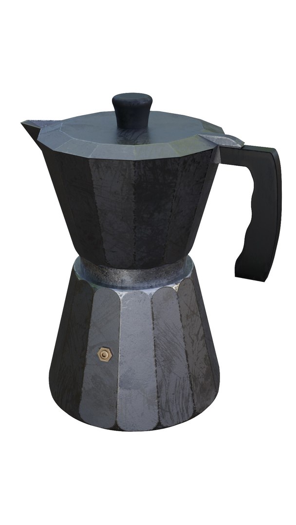 Traditional Coffee Maker 3D Model - TurboSquid 2008416