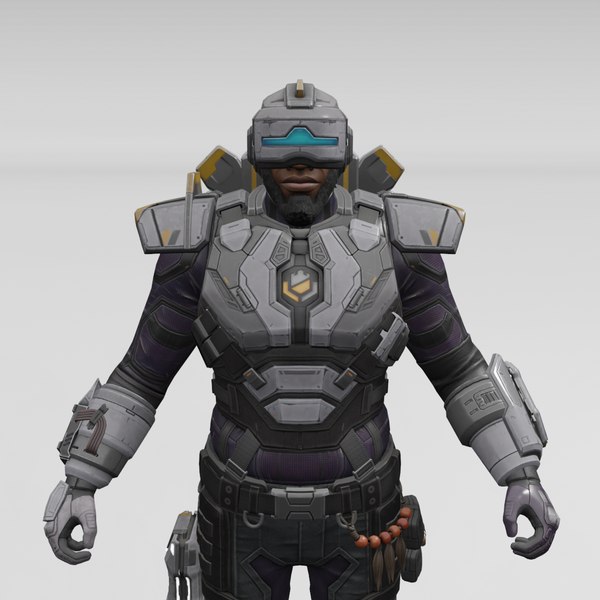 Newcastle - Apex Legends - Rigged3D模型 - TurboSquid 2024045