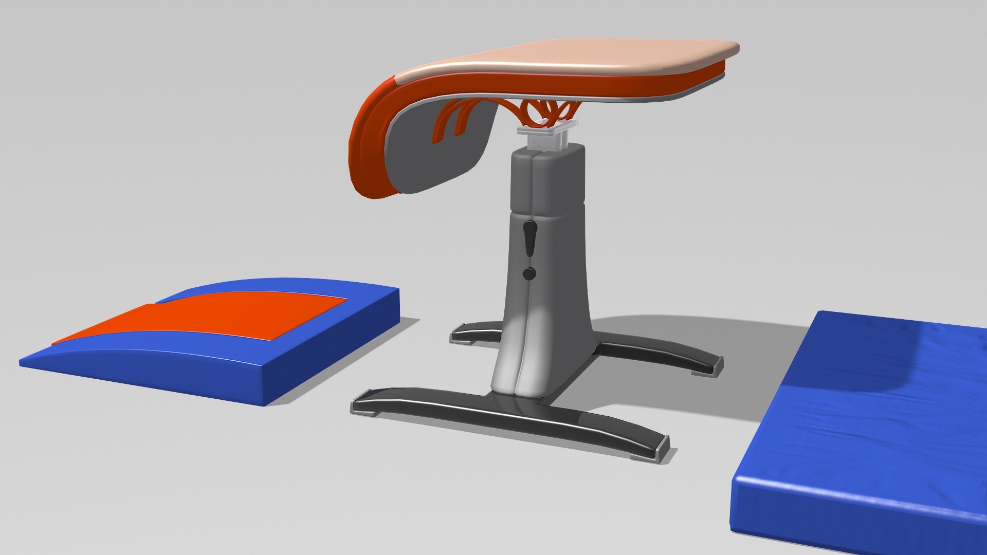 3D Vaulting Table - TurboSquid 1441348