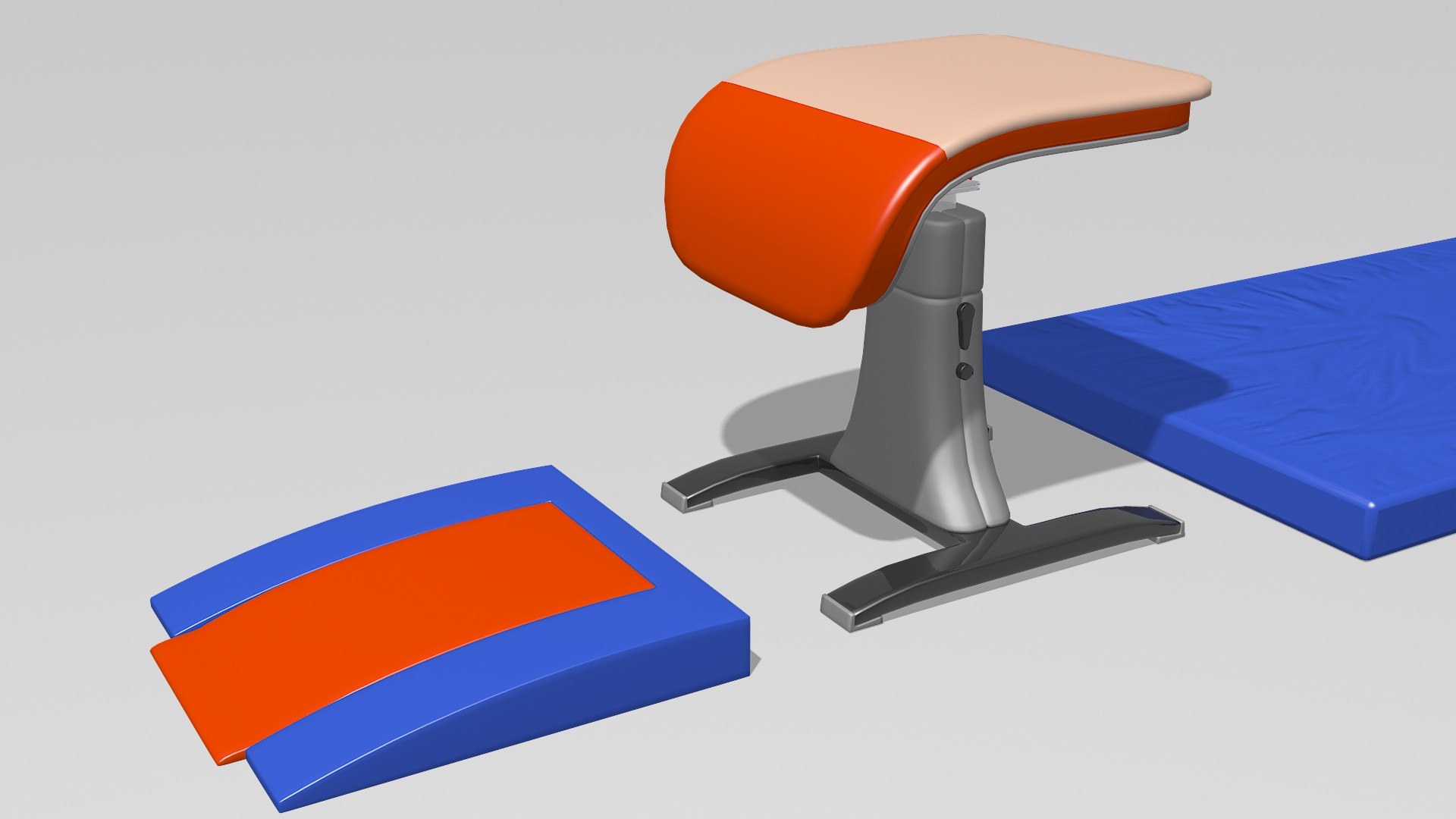3D Vaulting Table - TurboSquid 1441348
