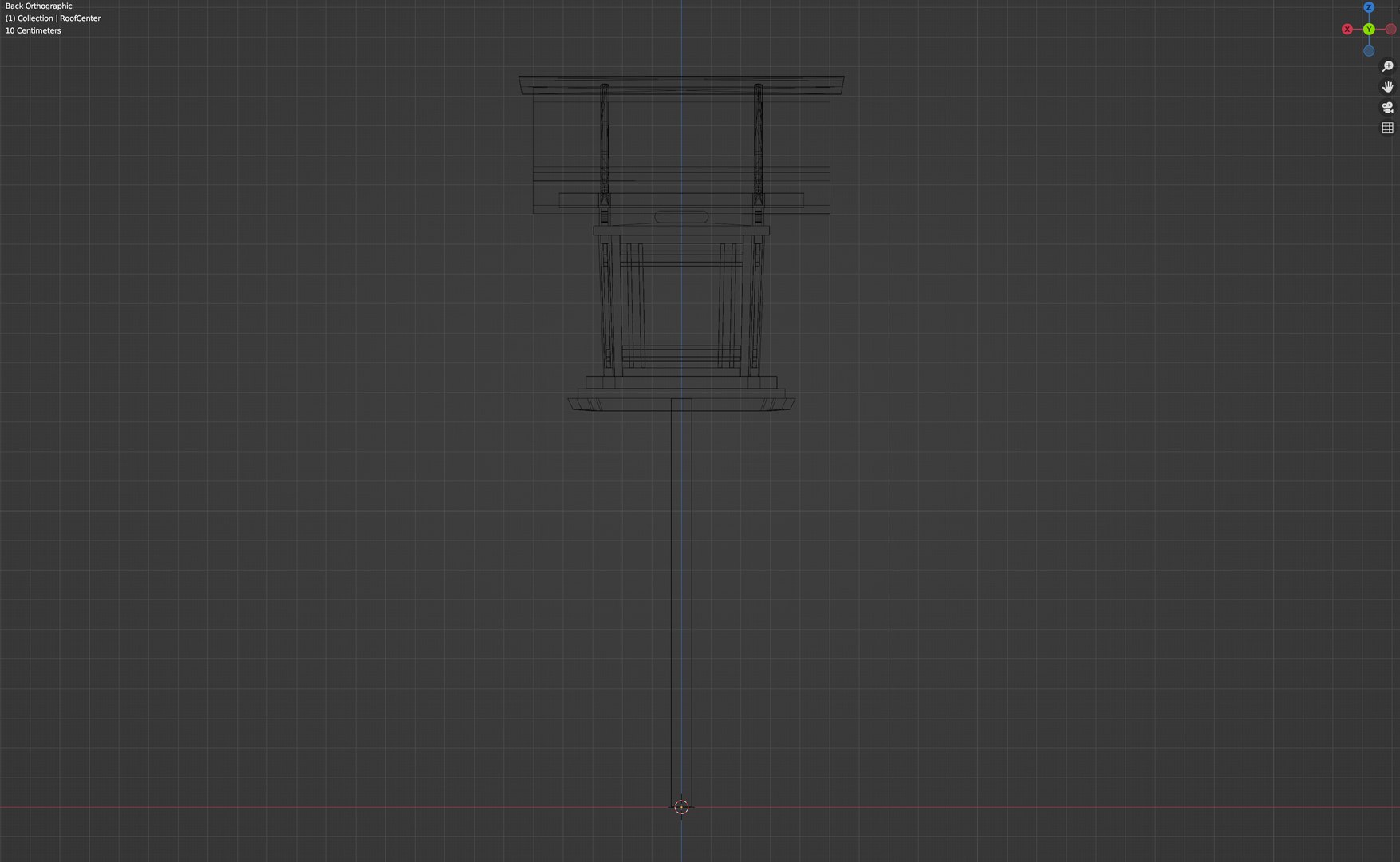 Exterior Wooden Japanese Light 3D - TurboSquid 1935102