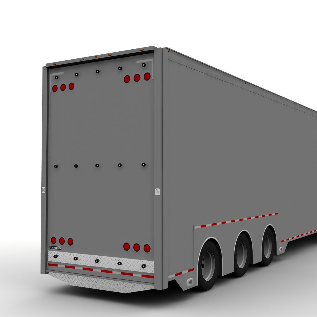 Featherlite Race Hauler 3D Model - TurboSquid 1414715