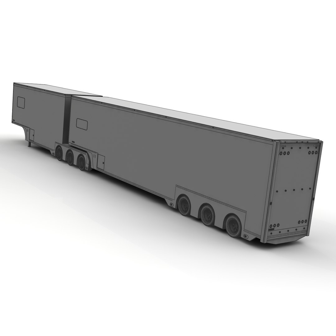Featherlite Race Hauler 3D Model - TurboSquid 1414715