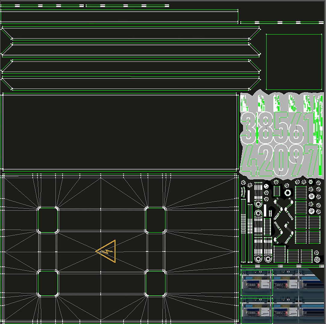 3D Access Electrical Panel Model - TurboSquid 2239534