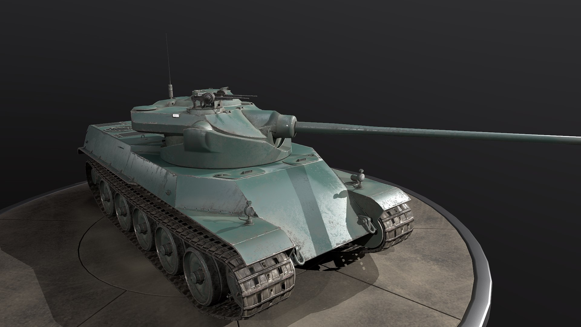 3D Amx-50 - TurboSquid 1521461