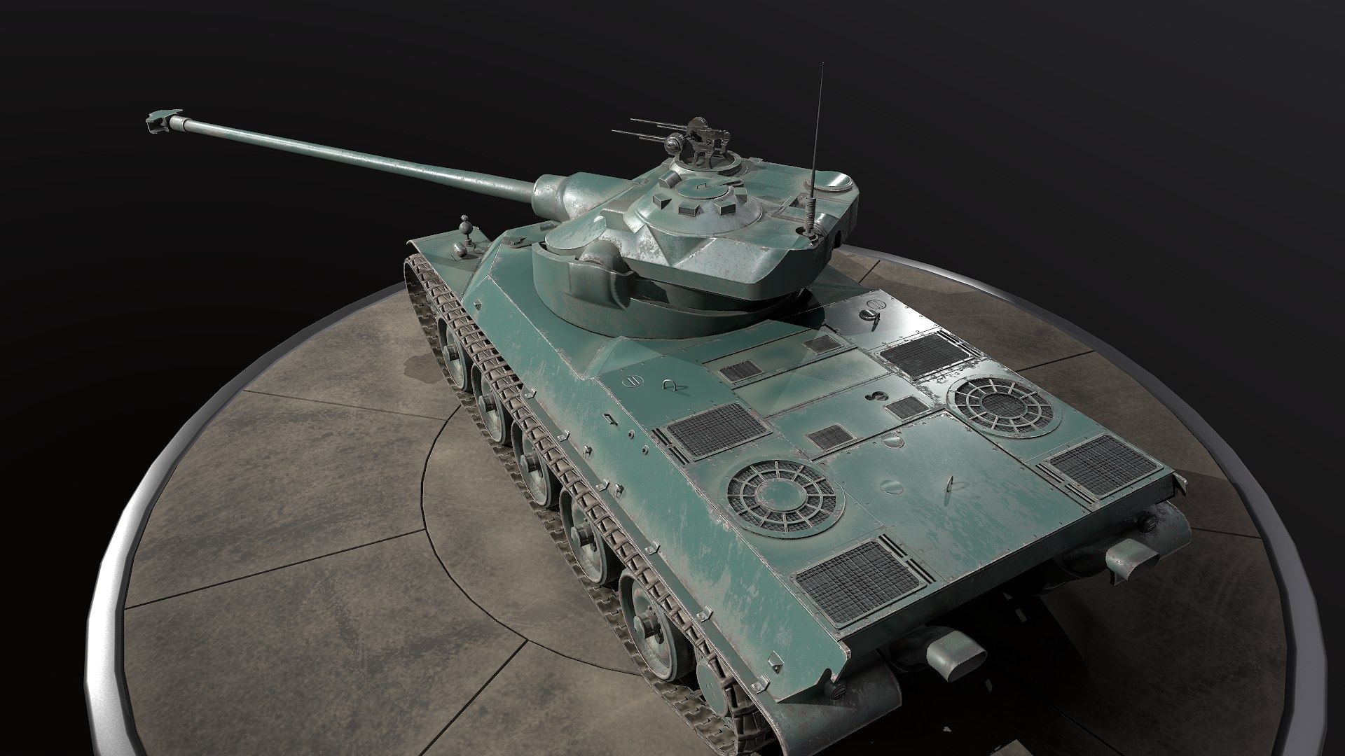 3D Amx-50 - TurboSquid 1521461