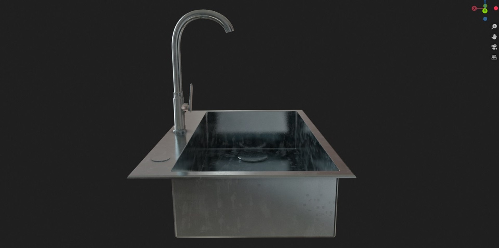 3D Kitchen Sink model - TurboSquid 1726436