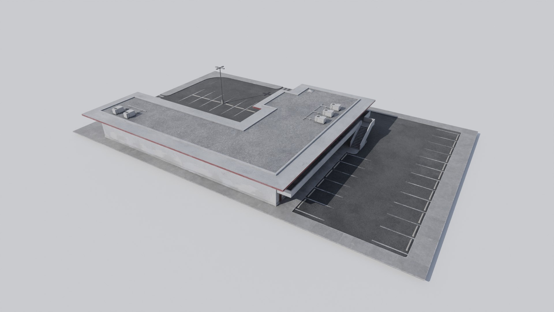 3D Retro Motel Scene with 4K Textures model - TurboSquid 1960331