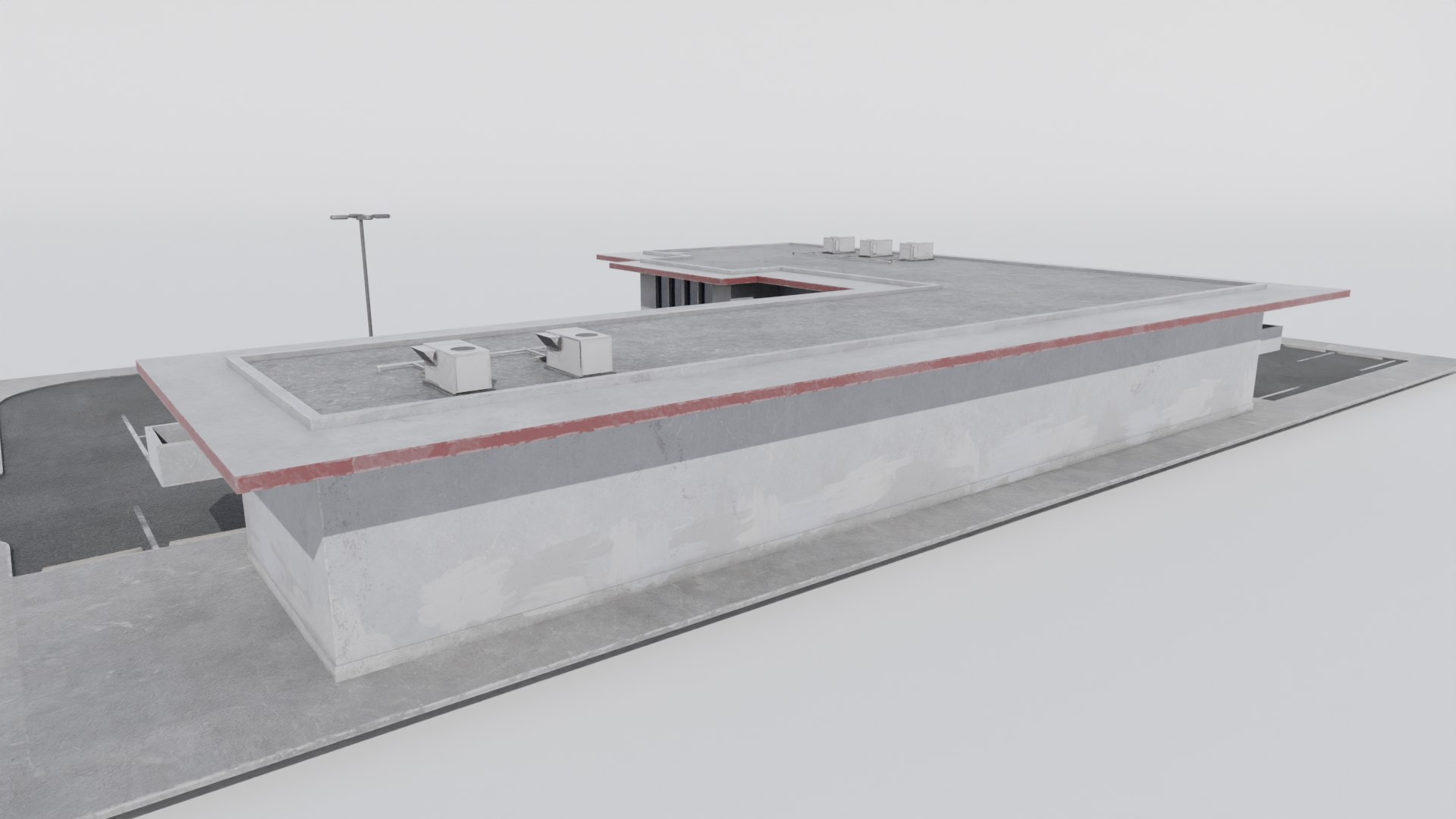 3D Retro Motel Scene with 4K Textures model - TurboSquid 1960331