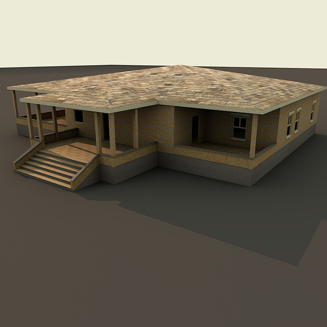 house interior building 3d model