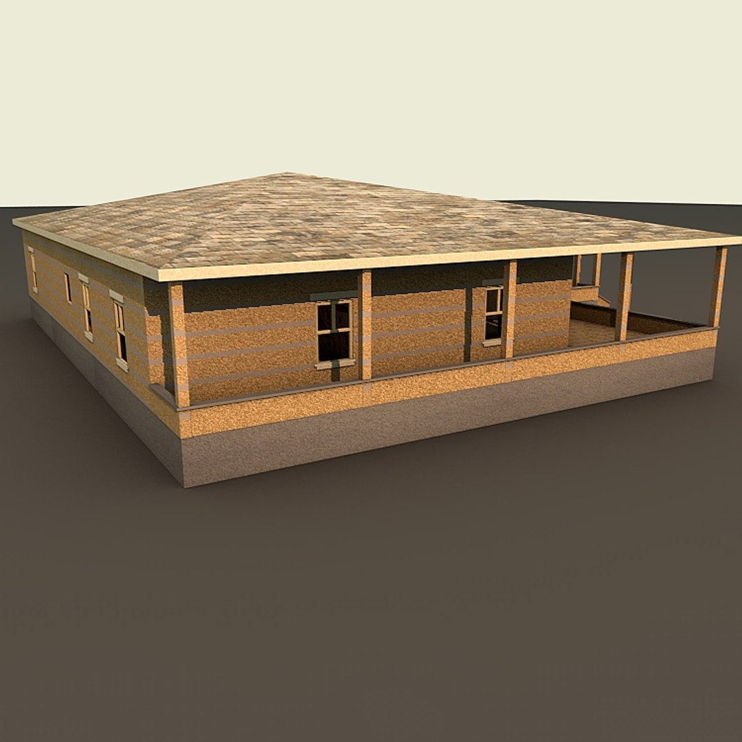 house interior building 3d model