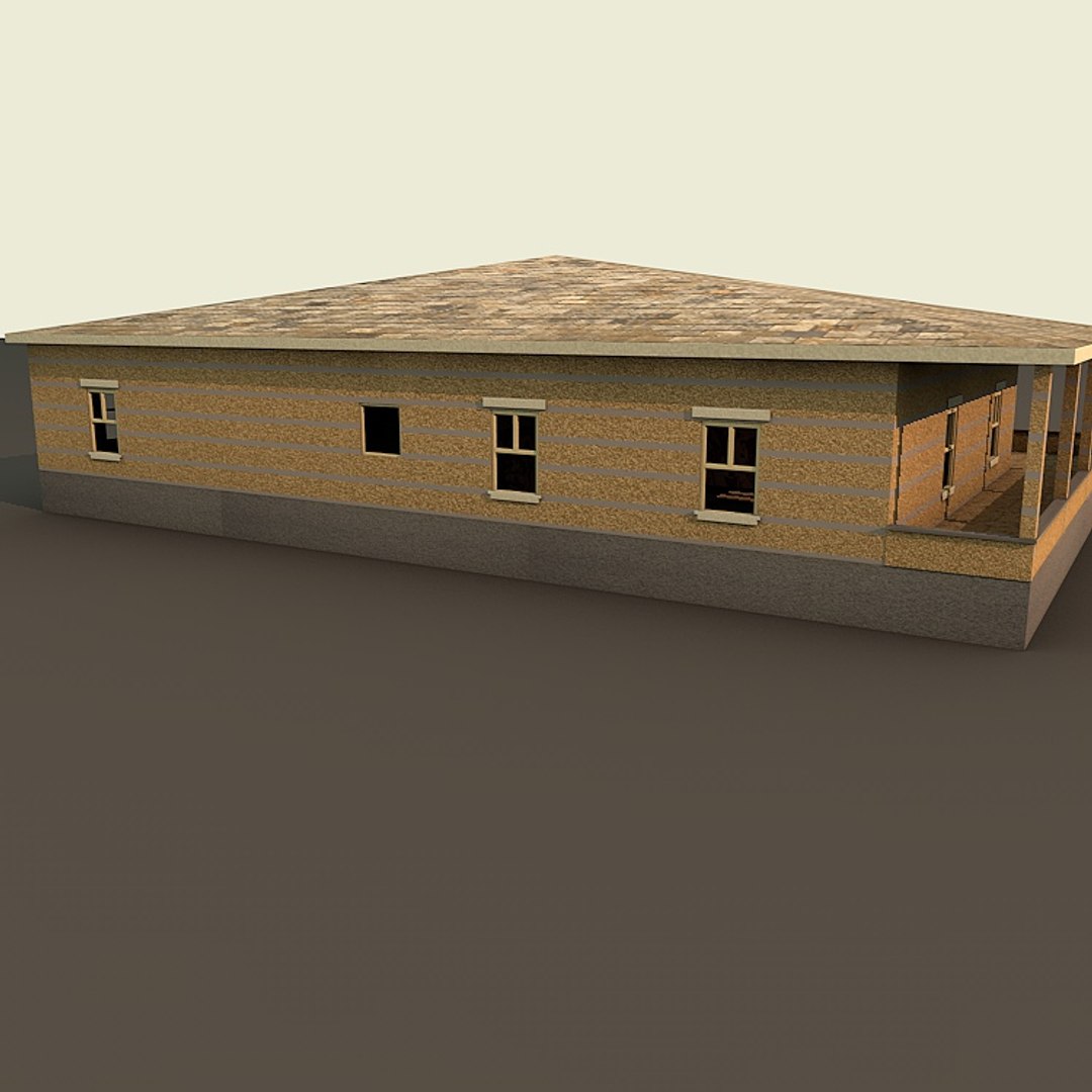 house interior building 3d model