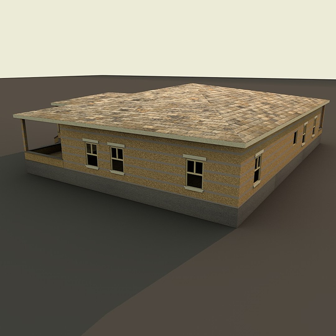 house interior building 3d model