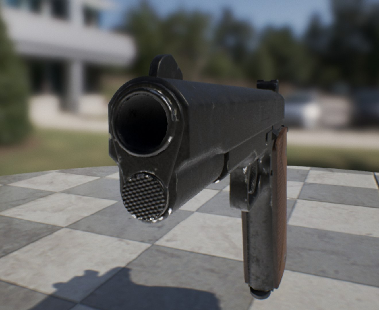 3D Model Gun Pbr Ue4 - TurboSquid 1266714