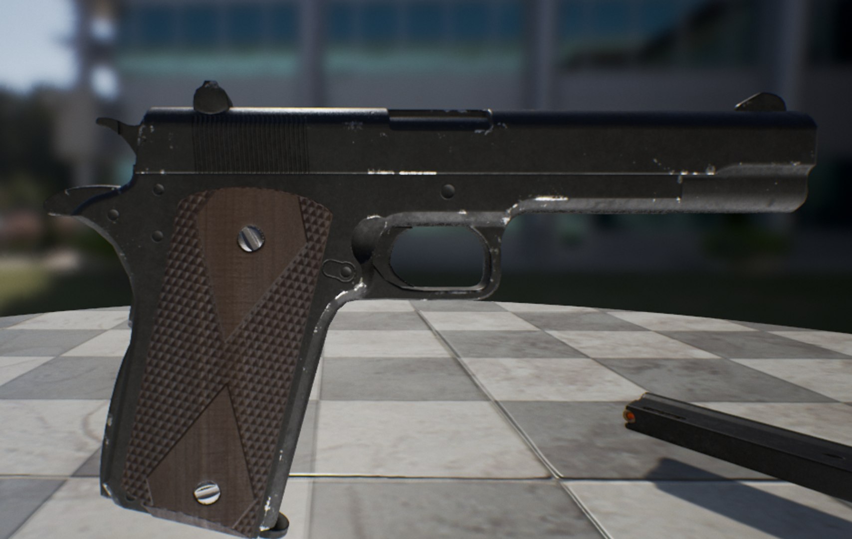 3D Model Gun Pbr Ue4 - TurboSquid 1266714