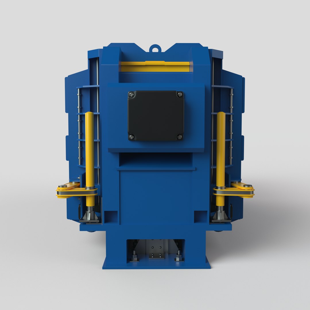 3D press machine car model - TurboSquid 1537686