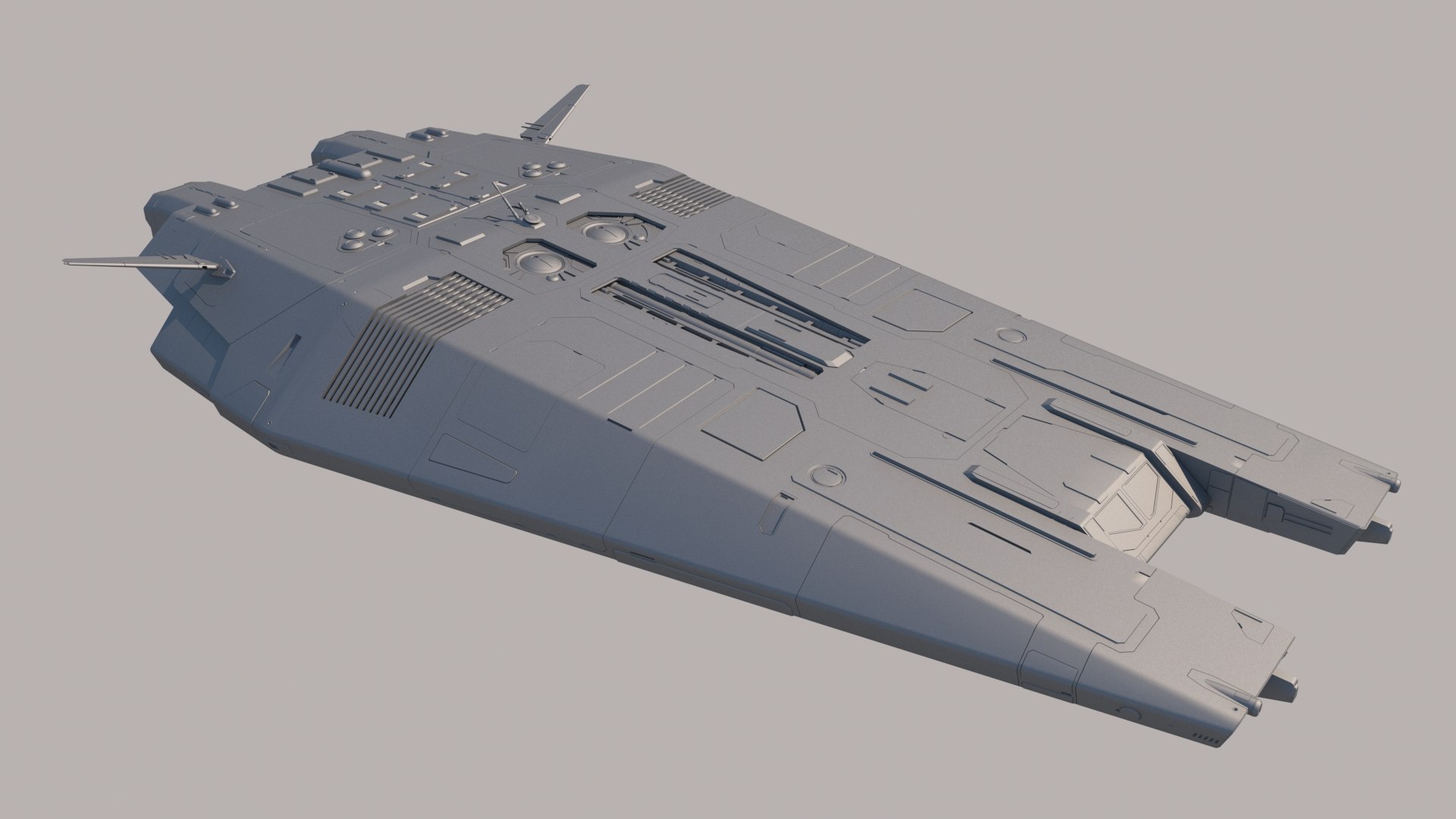 3D Sci Fi Dropship - TurboSquid 1804233