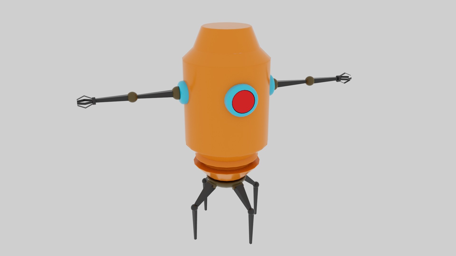 Low Poly Rigid 3D Robot - Modular Sci-Fi Mech 3D Model - TurboSquid 2382540