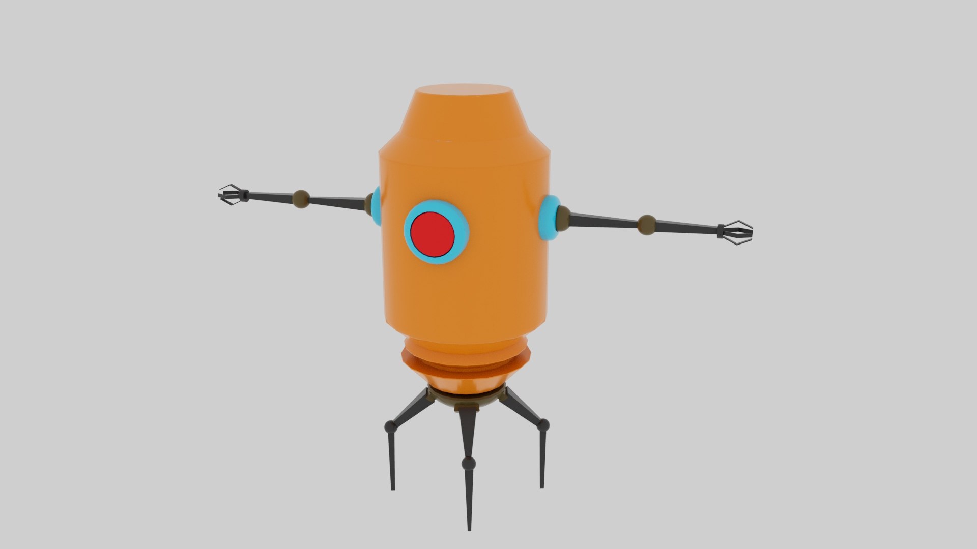 Low Poly Rigid 3D Robot - Modular Sci-Fi Mech 3D Model - TurboSquid 2382540