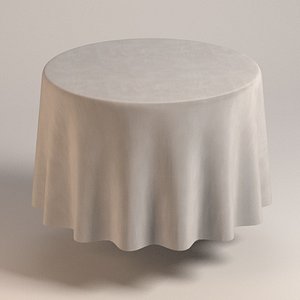 3dsmax square tablecloth