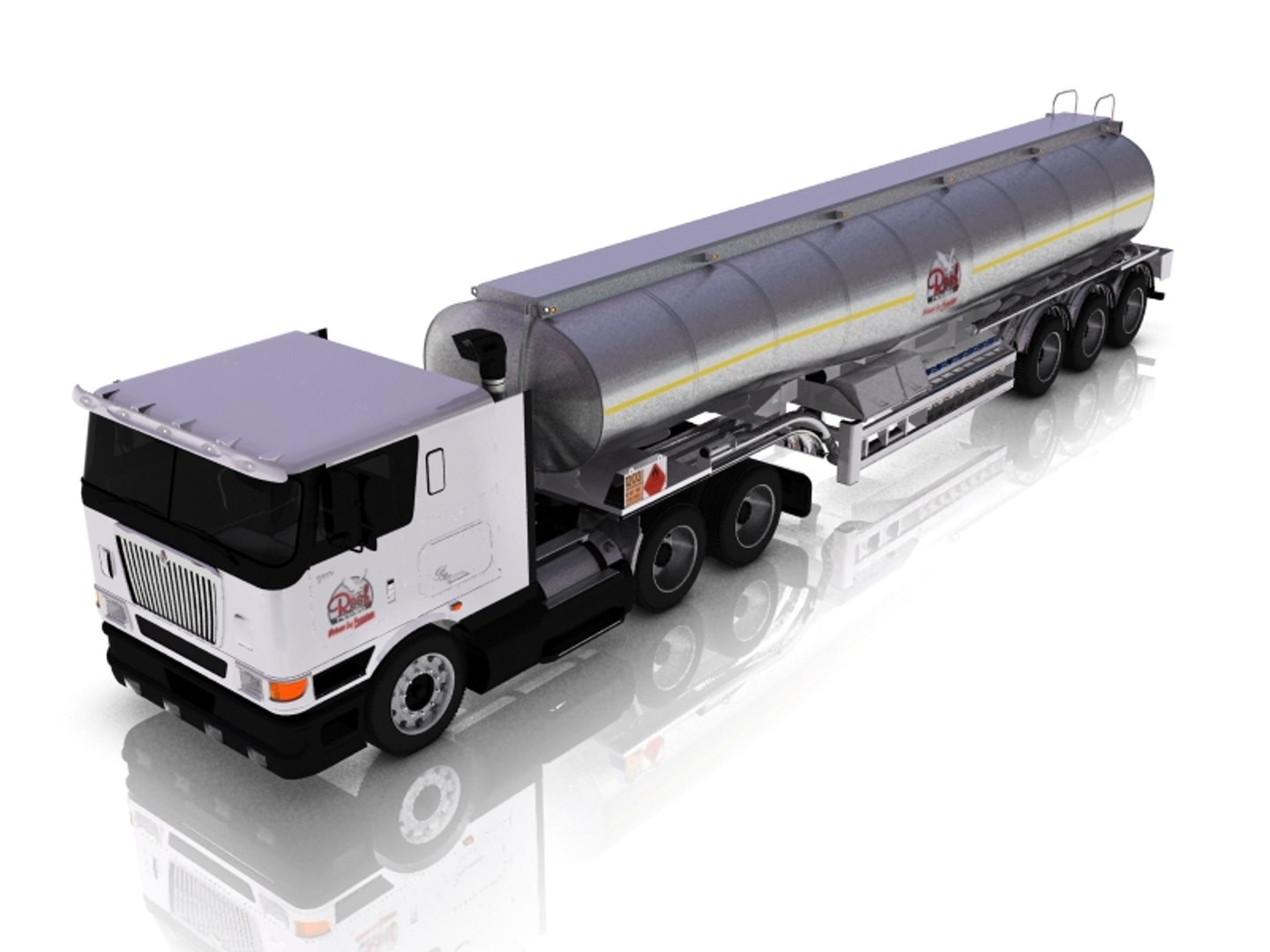 International 9800i 3d Model