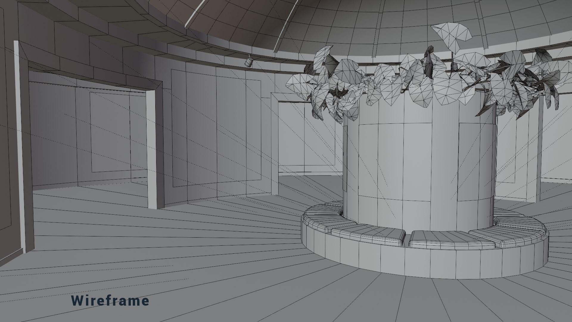 3D model Circular Art Gallery Unity Package - TurboSquid 2175428