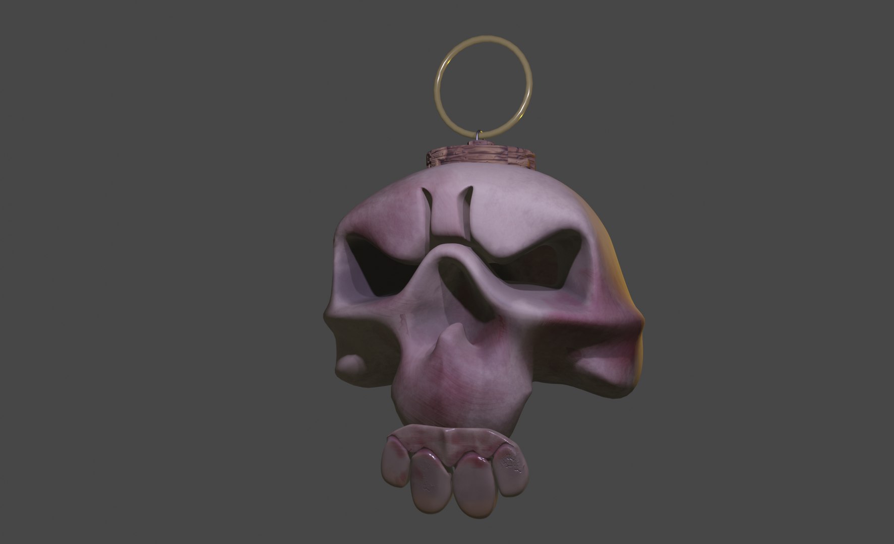 Stylized Skull Trinket 3D - TurboSquid 2087705