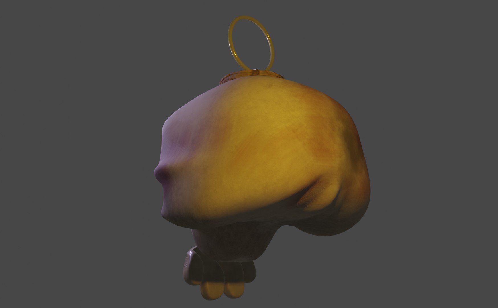Stylized Skull Trinket 3D - TurboSquid 2087705