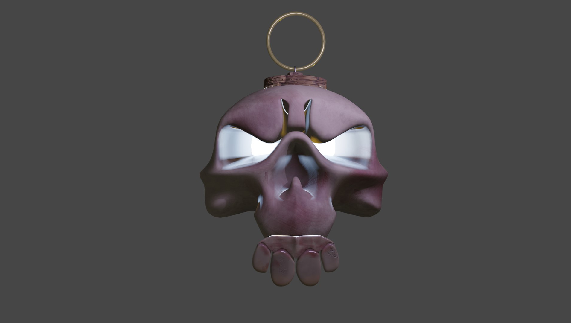 Stylized Skull Trinket 3D - TurboSquid 2087705