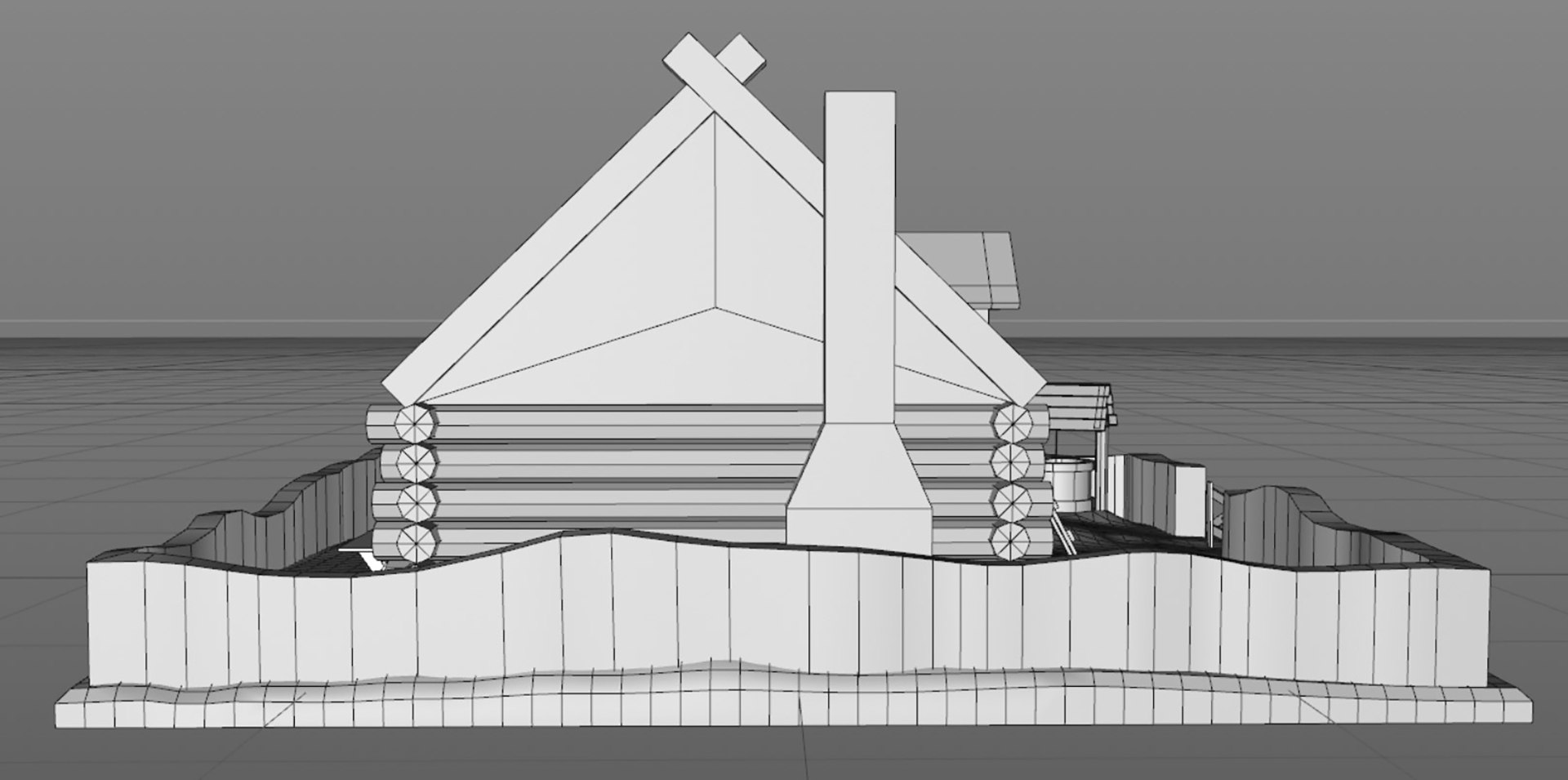 Low Poly Medieval Hut 3D Model - TurboSquid 2027592